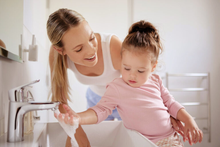 why is it important to wear clean clothes for kids?